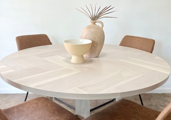 X Base Round Dining Table Dinalyn Industrial Loft Bronze Pedestal