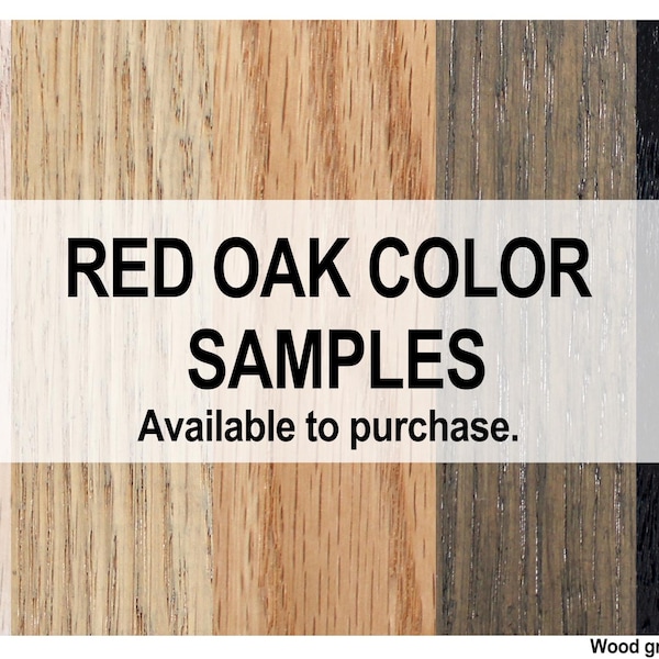 Wood Stain Samples Oak - Etsy