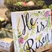 He is Risen (original Art) - Etsy