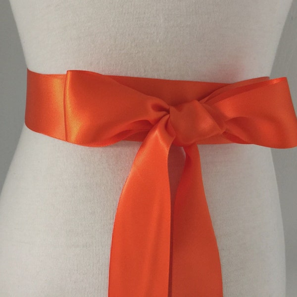 Orange Sash - Etsy