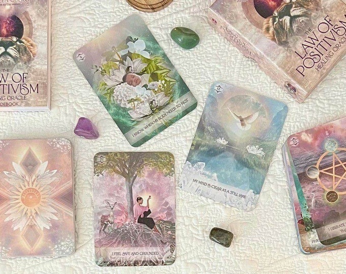 The LAW of POSITIVISM Healing Oracle-oracle Card-oracle Deck-divination ...