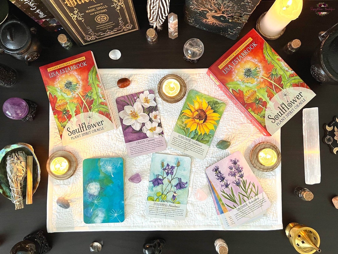 SOULFLOWER PLANT SPIRIT Oracle-oracle Card-oracle Deck-card Deck ...