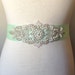 Mint Belt-light Mint Sash-bride Belt-green Pearl Sash-mint - Etsy