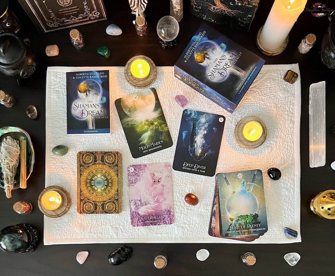 The SHAMAN'S DREAM Oracle-oracle Card-oracle Deck-card Deck-divination ...