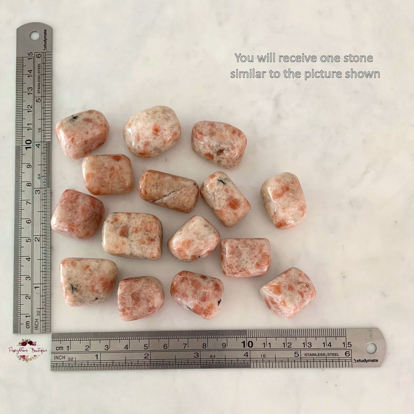 SUNSTONE Tumbled Stone-tumbled Stone-healing Crystal-natural Rock ...