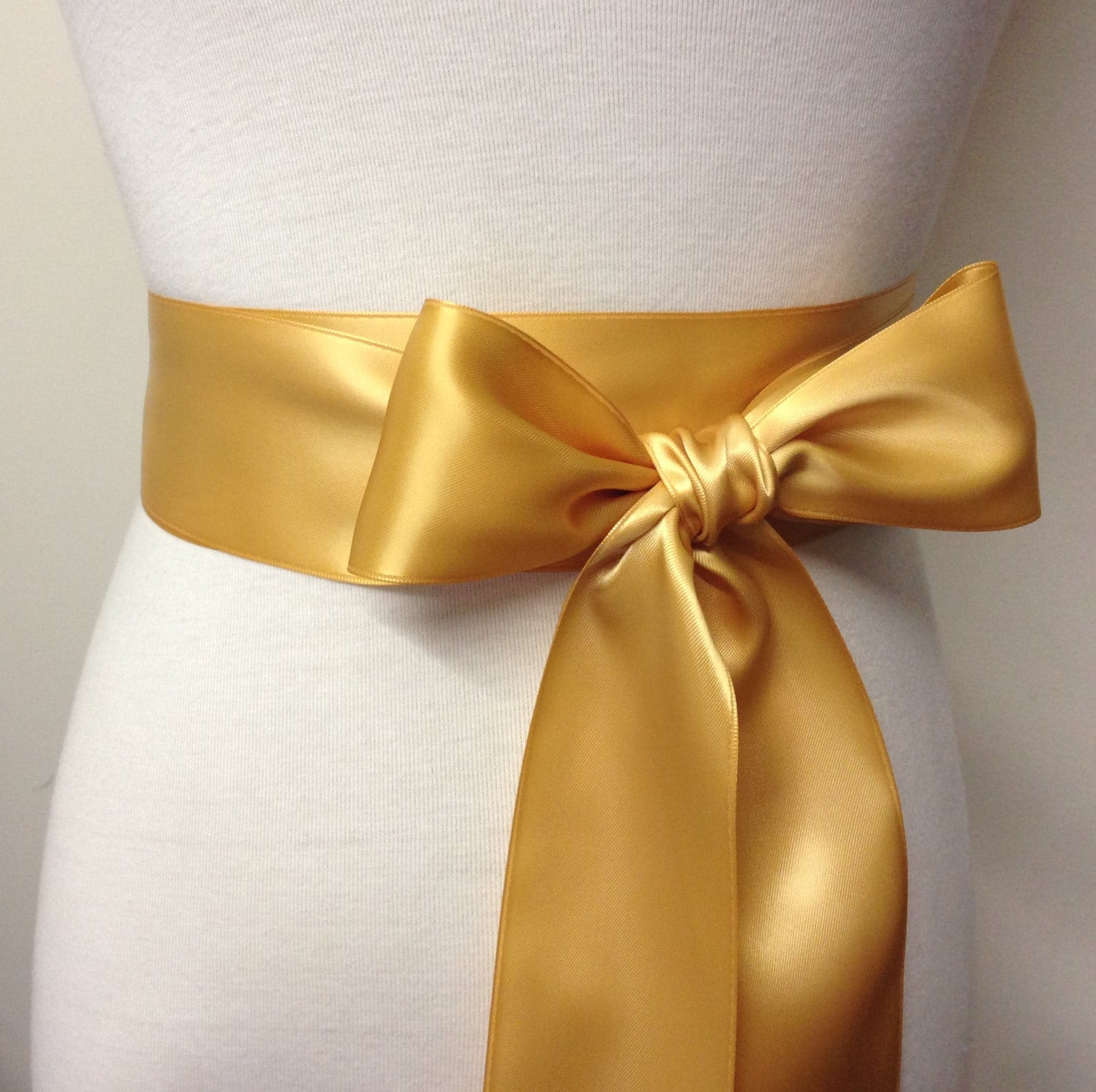 2 Inch 5cm or 50mm Ribbon Sash-gold Sash-gold Belt-flower | Etsy