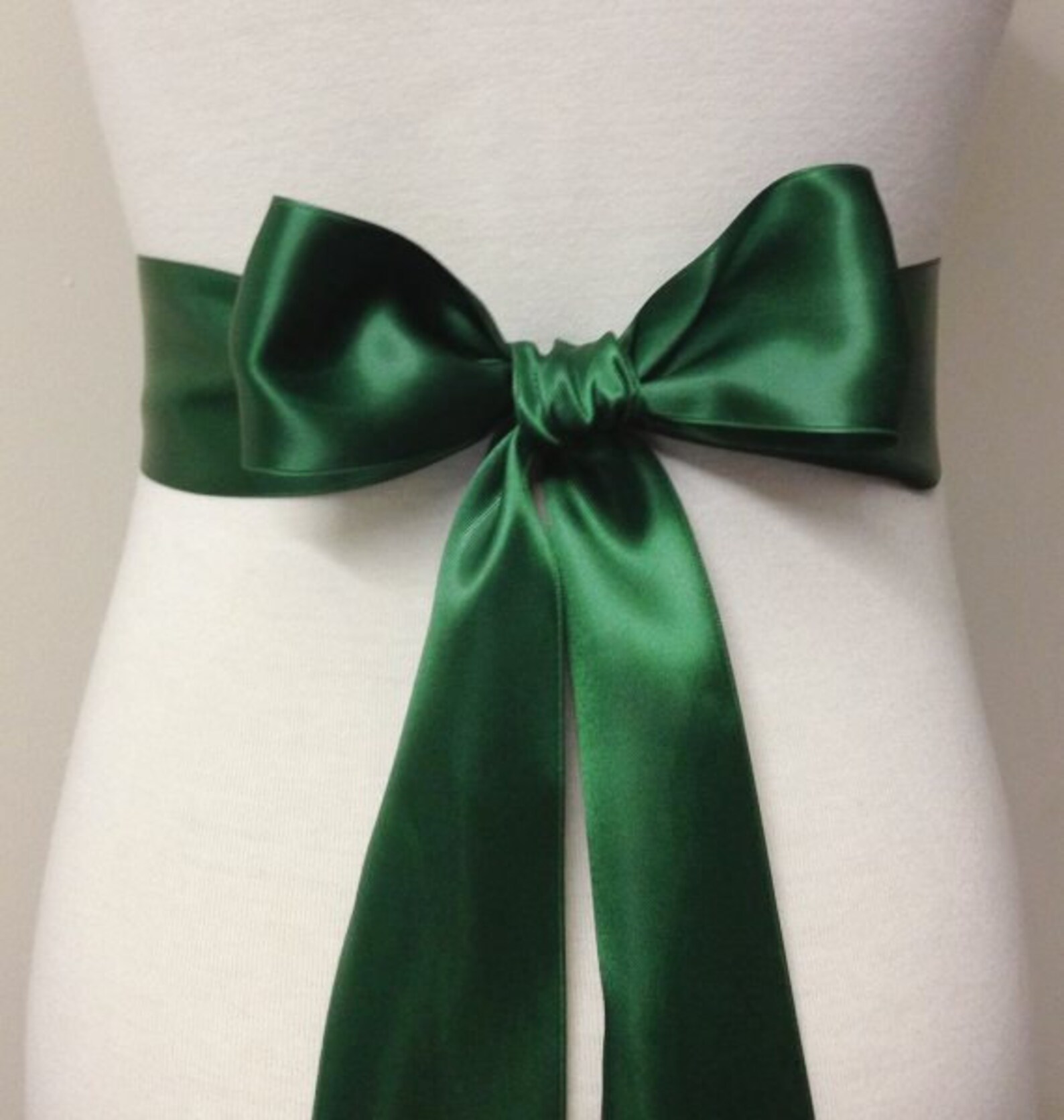 2 Inch 5cm or 50mm Ribbon Sash-emerald Green Sash-green - Etsy