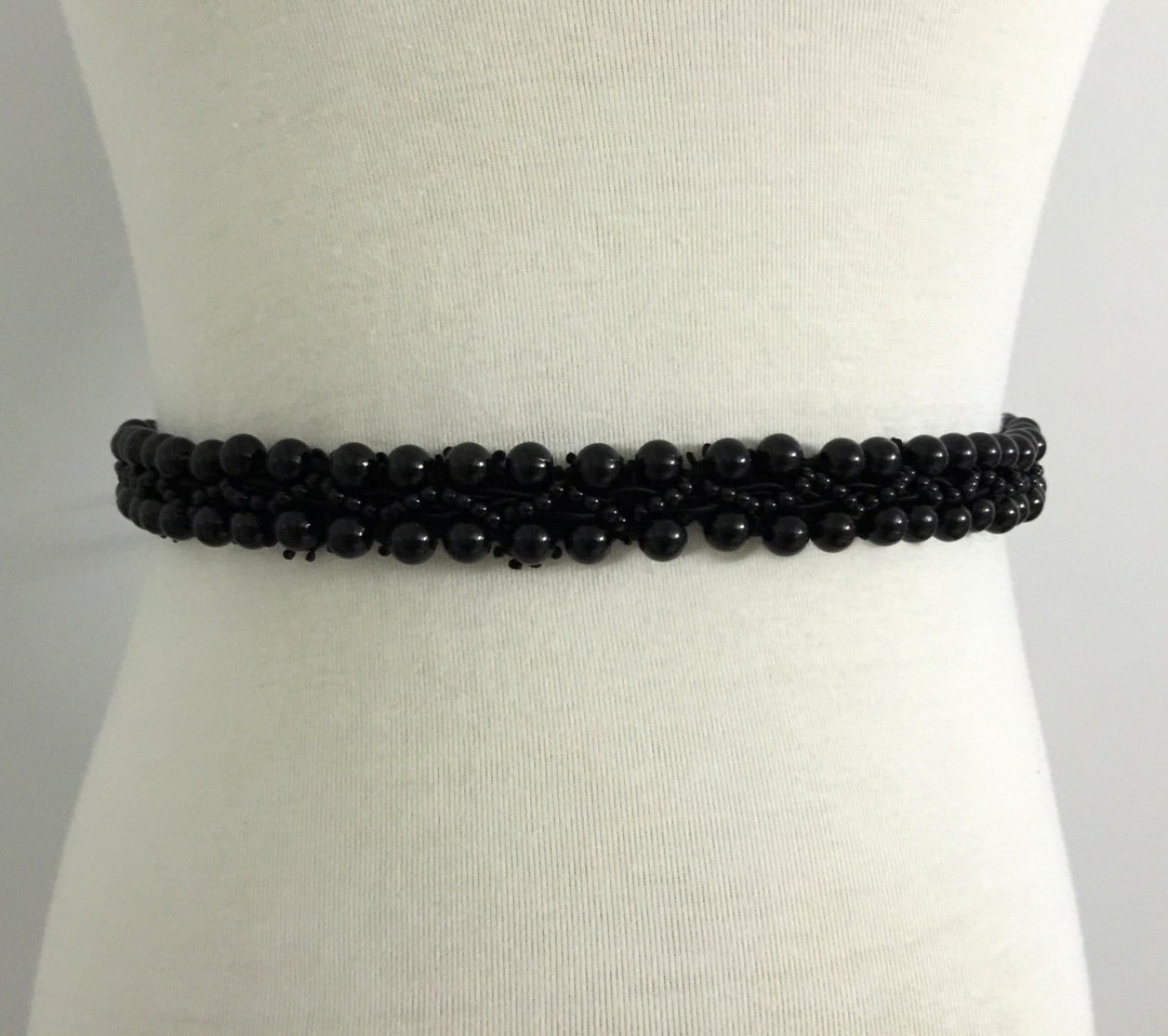 Black Sash-black Wedding Sash-evening Belt-formal Belt-prom Belt-black ...