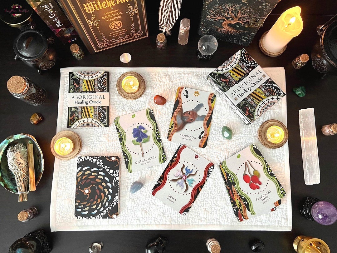 ABORIGINAL Healing Oracle-oracle Card-australia Oracle Deck-divination ...