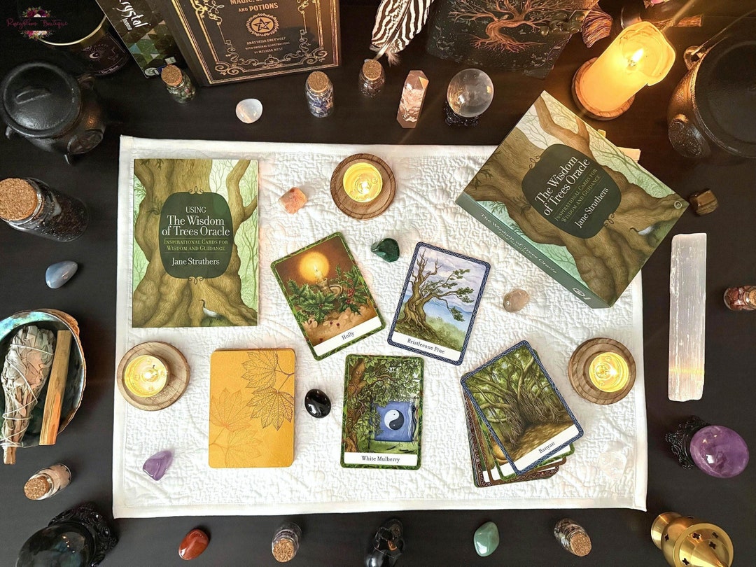 The WISDOM of TREES Oracle-oracle Card-oracle Deck-divination Card ...