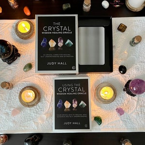 The Crystal Wisdom Healing Oracle | 50-card Deck With Guidebook ...