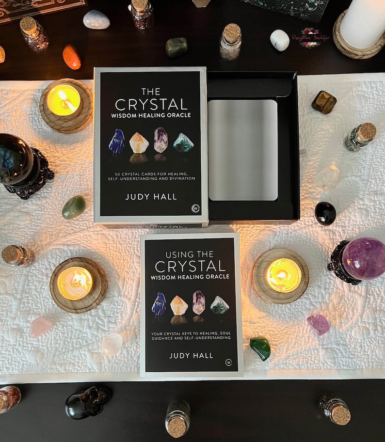 The Crystal Wisdom Healing Oracle | 50-card Deck With Guidebook ...