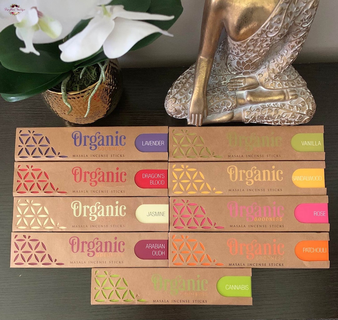 Incense Sticks | Organic Masala Scented Fragrance Incense | Natural ...