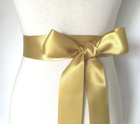 1.5 Inch 3.8cm or 38mm Ribbon Sash-golden Olive Sash-golden | Etsy UK