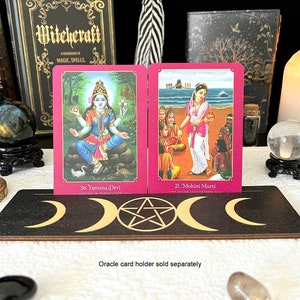 Lakshmi Oracle | 36-card Deck With Guidebook | Hindu Gods Oracle ...