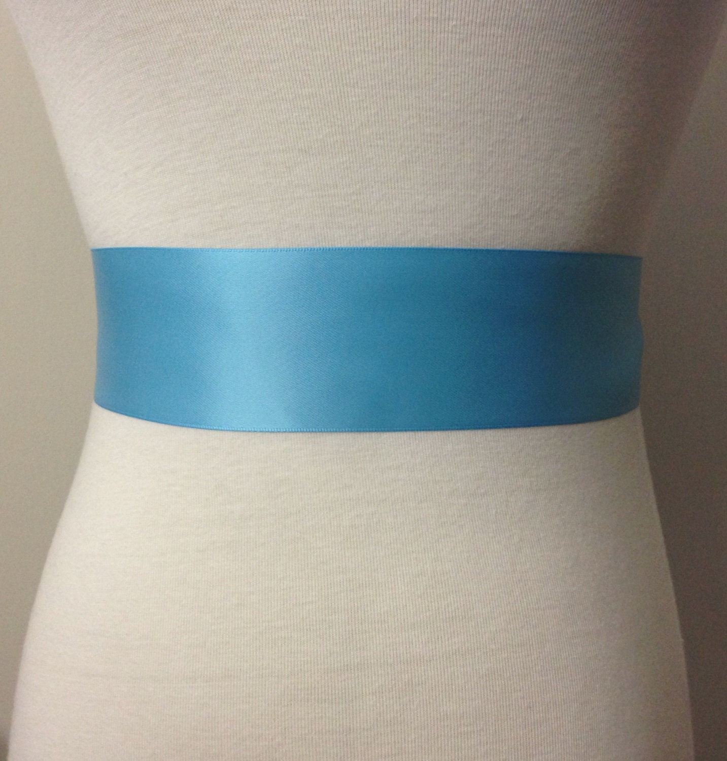 2 Inch 5cm or 50mm Ribbon Sash-blue Belt-robin Egg Blue - Etsy