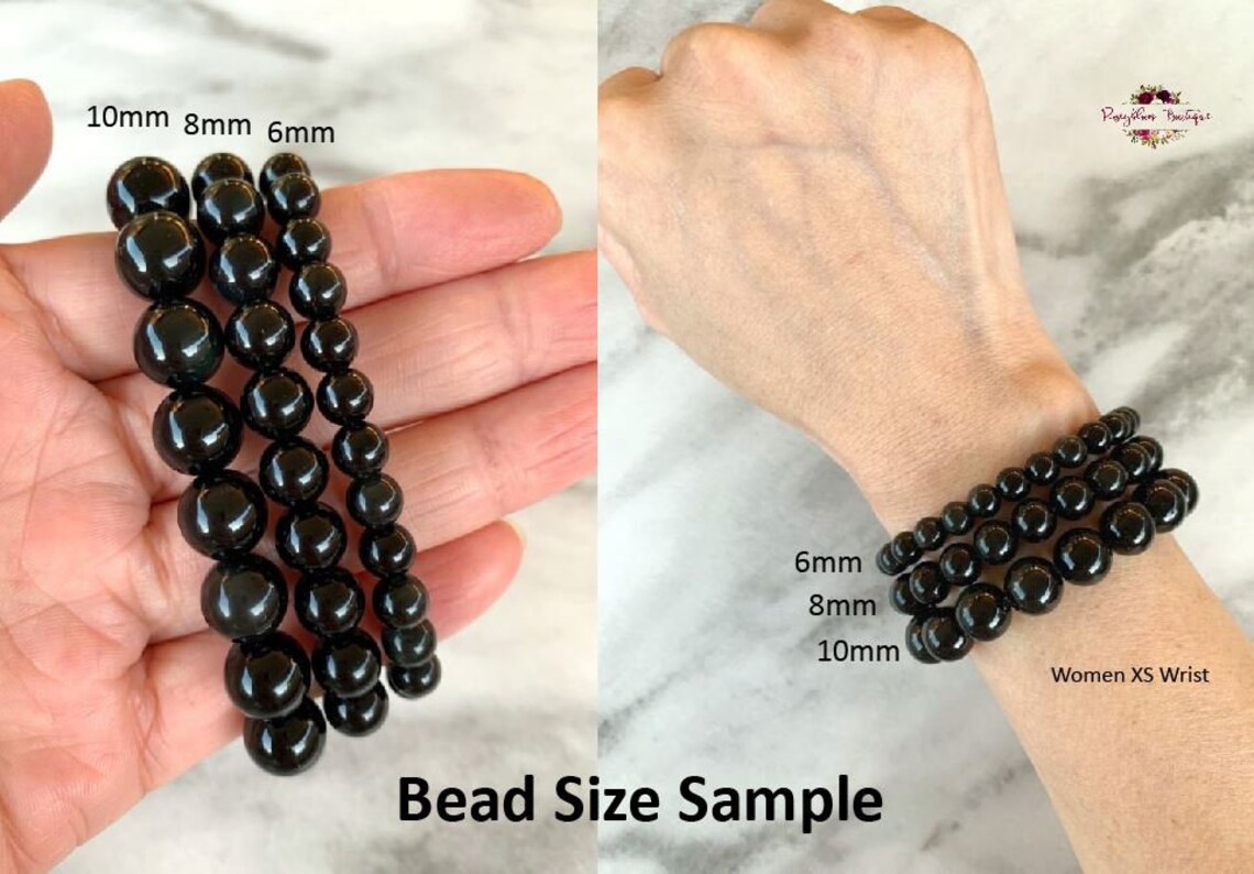 6mm Gemstone Bracelet-beaded Bracelet-gemstone | Etsy