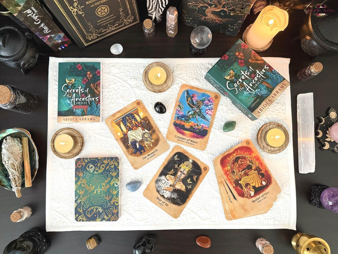 SECRETS of the ANCESTORS Oracle-oracle Card-oracle Card Deck-divination Card-reading Card ...