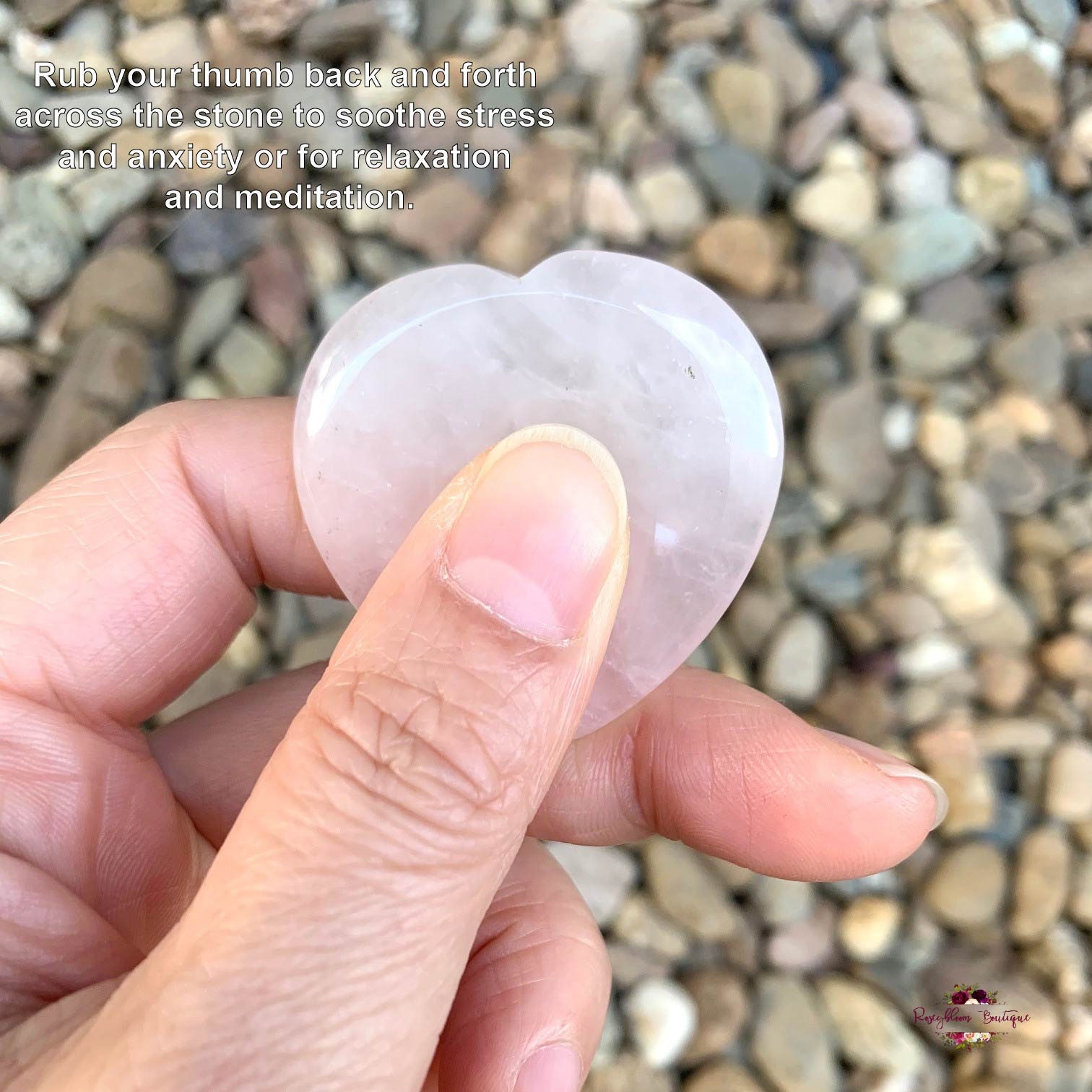 Heart Shaped Worry Stone-worry Stone-palm Stone-thumb - Etsy Canada