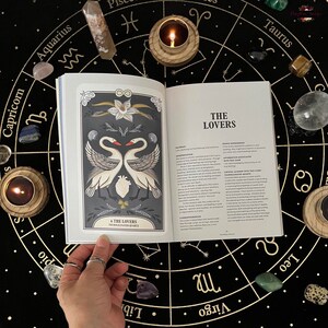 The CRYSTAL MAGIC Tarot-tarot Card-tarot Deck-crystal Tarot Card-gift ...