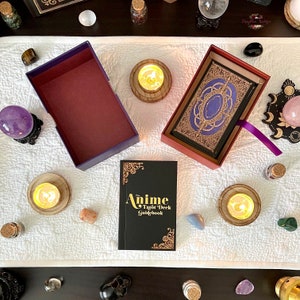 The ANIME Tarot Deck and Guidebook-tarot Card-anime Tarot-divination ...