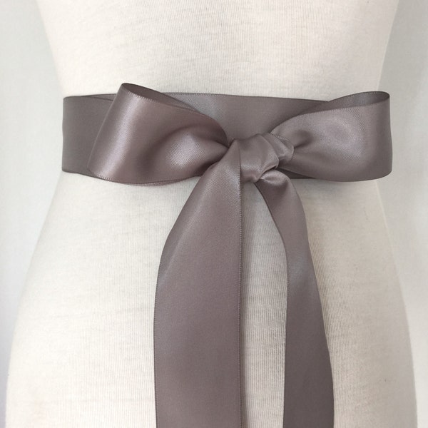 Dark Gray Sash - Etsy