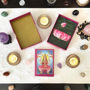 Lakshmi Oracle | 36-card Deck With Guidebook | Hindu Gods Oracle ...