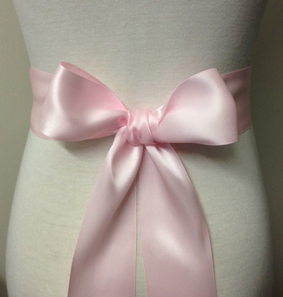 2 Inch (5cm or 50mm) Ribbon Sash-blush Sash-powder Pink Belt-flower ...