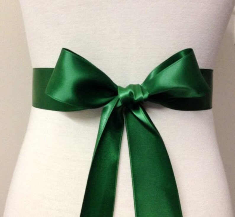 Emerald Green Sash-green Belt-bridal Sash-crystal Sash-wedding Belt ...