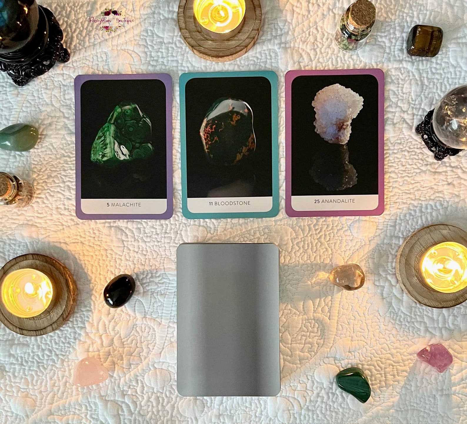 The Crystal Wisdom Healing Oracle | 50-card Deck With Guidebook ...