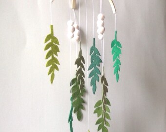 Leaf mobile | Etsy