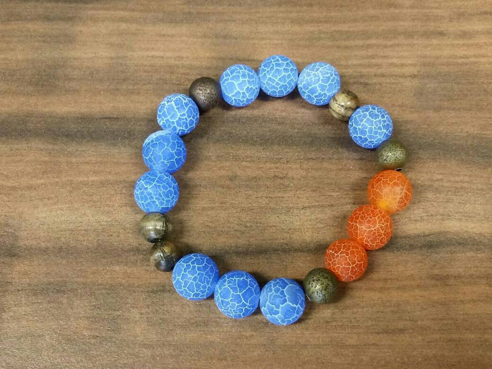 How to Train Your Dragon Stormfly/toothless Bead Bracelet Agate Beads ...