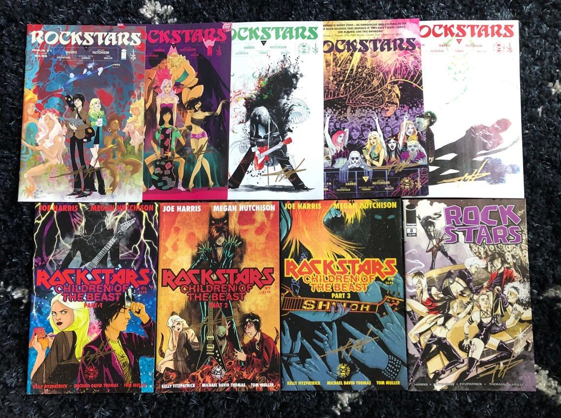 Rockstars #1-8 Complete Series - Etsy