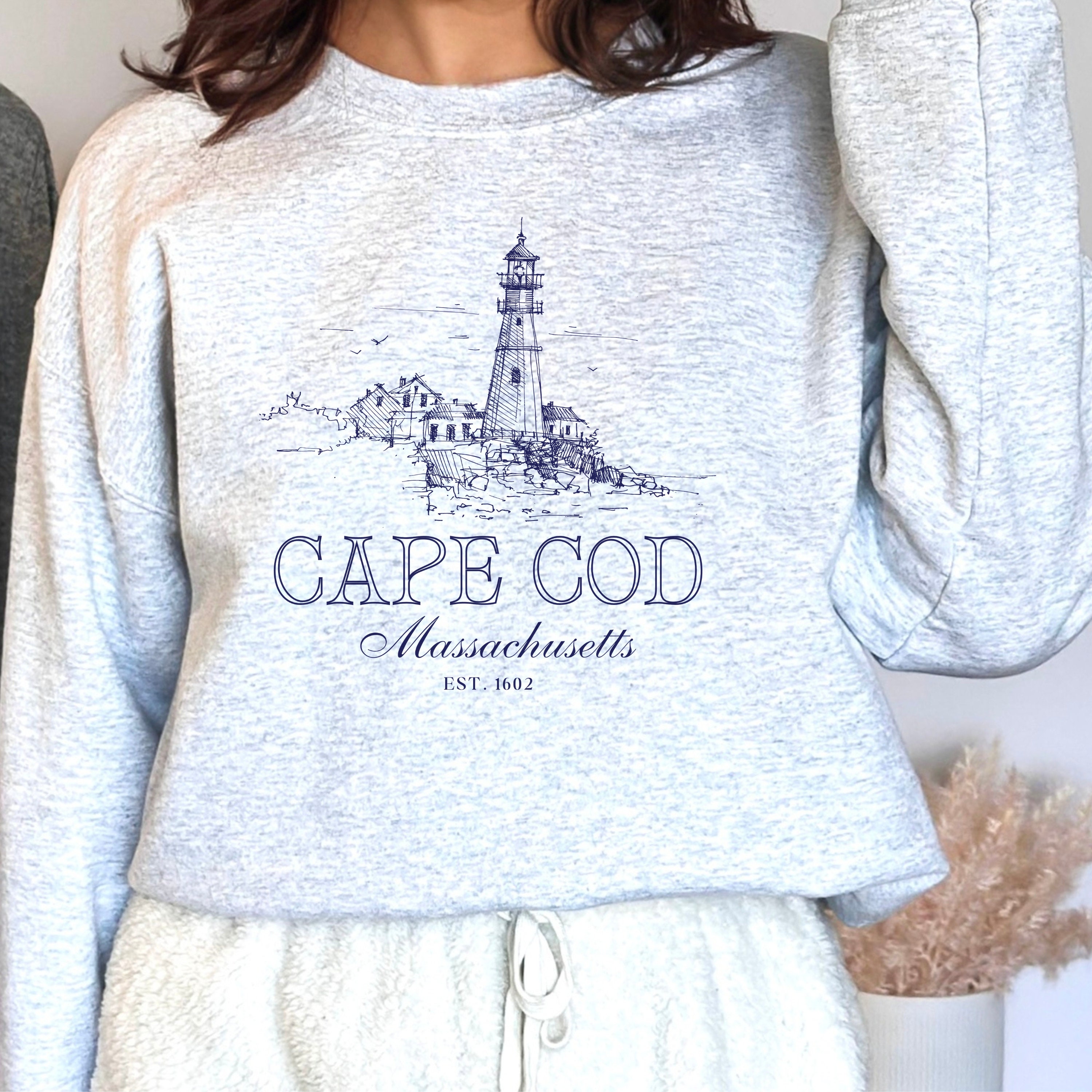 Cape Cod New England Aesthetic Sweatshirt Retro Old Money Nostalgic ...