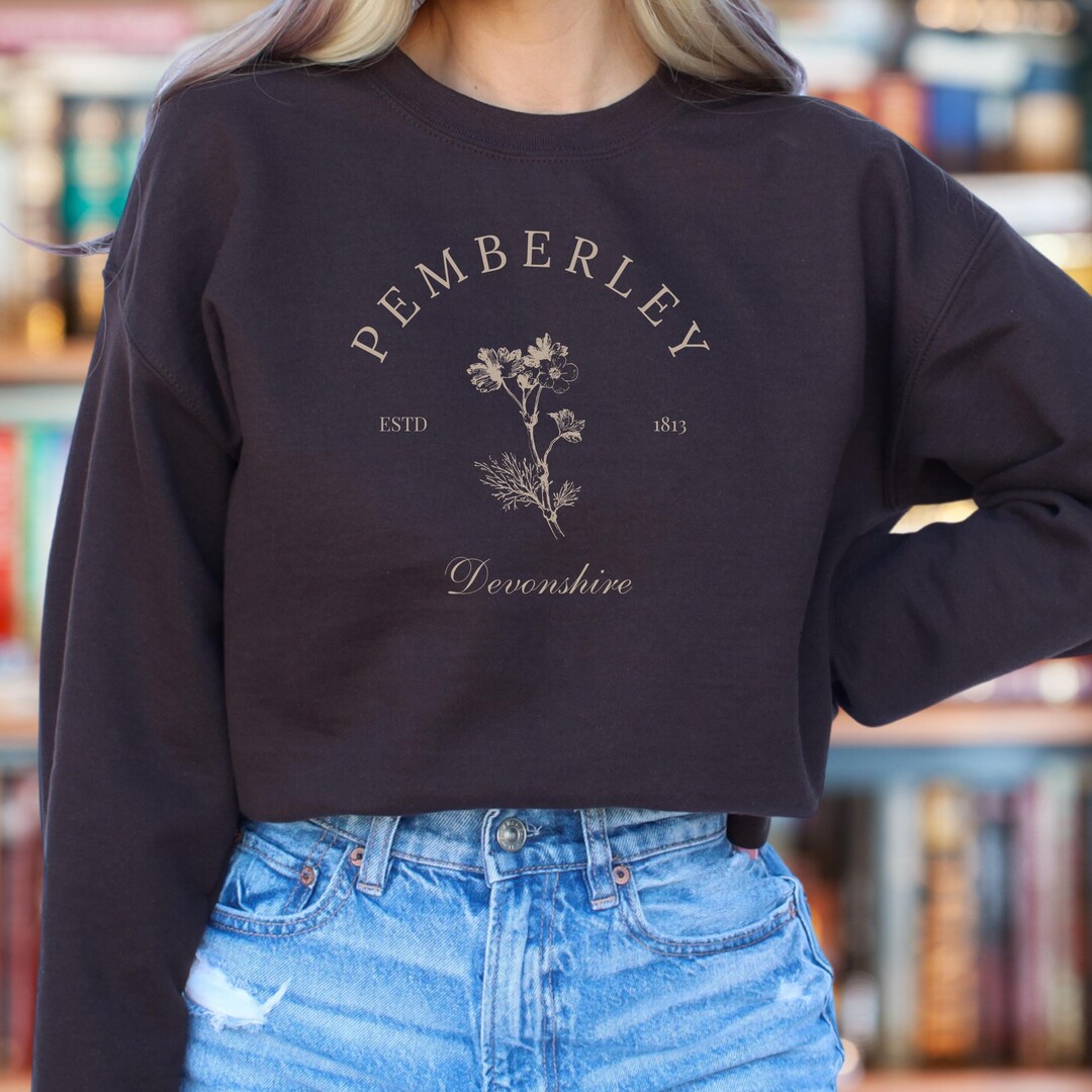 Jane Austen Pride and Prejudice Pemberley Sweater Literary Espresso ...