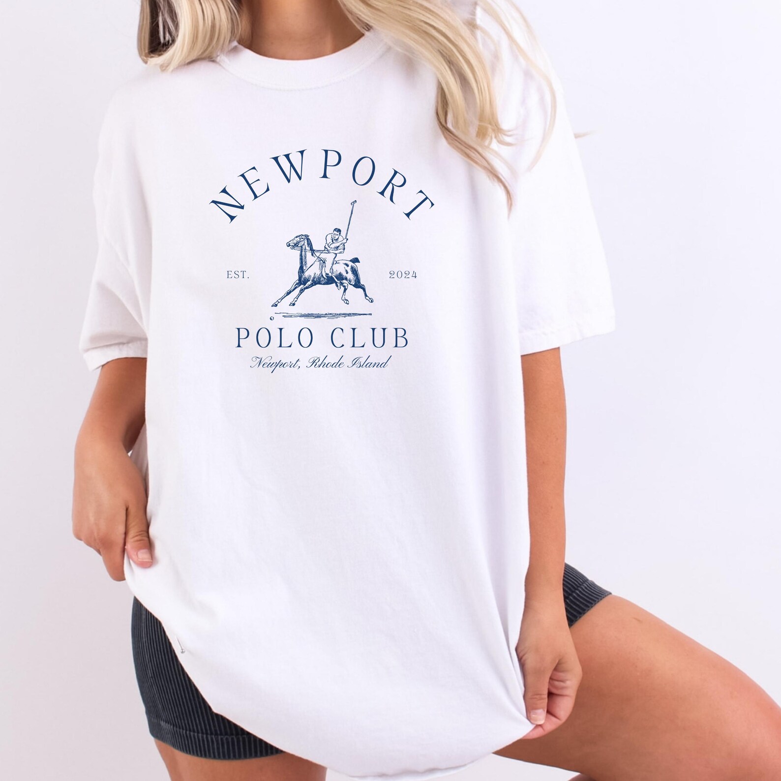 Rhode Island Polo Club Old Money T Shirt Retro Sports Shirt Newport ...