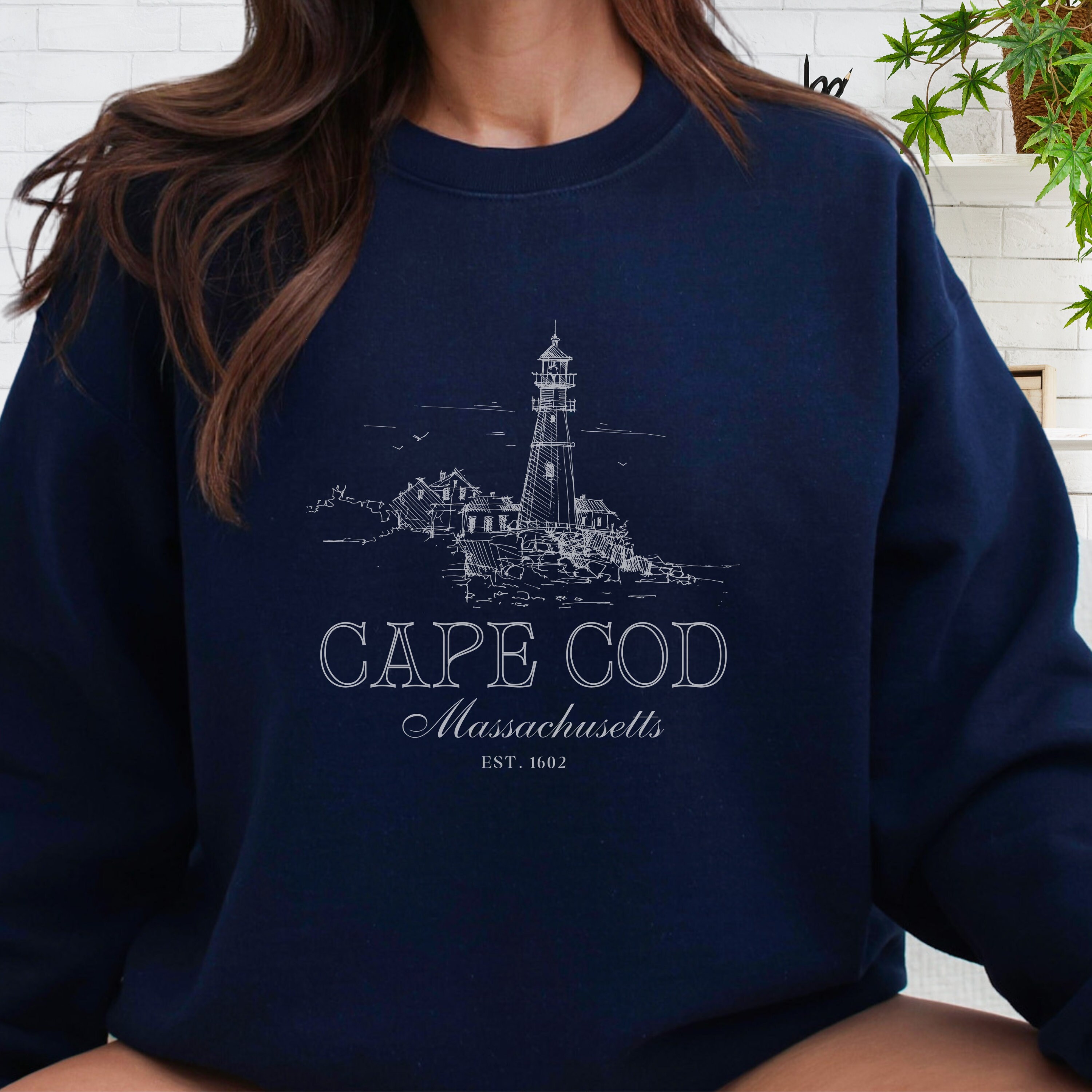 Cape Cod New England Aesthetic Sweatshirt Retro Old Money Nostalgic ...