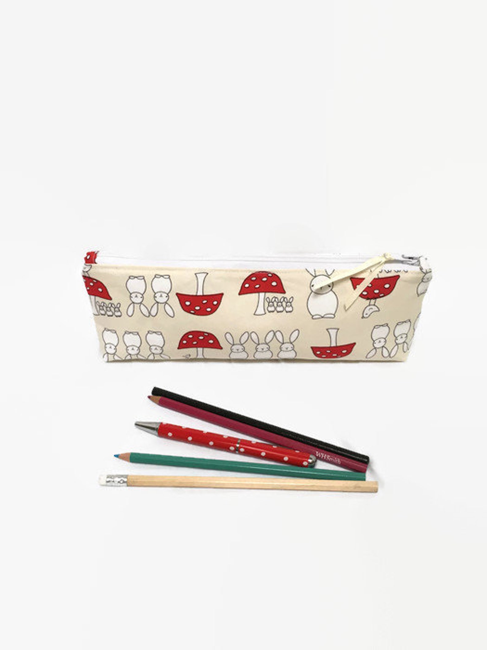 Bunny Pencil Case Pencil Pouch - Etsy