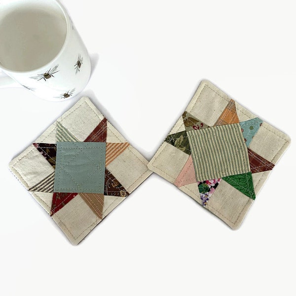 Quilt Coasters - Etsy