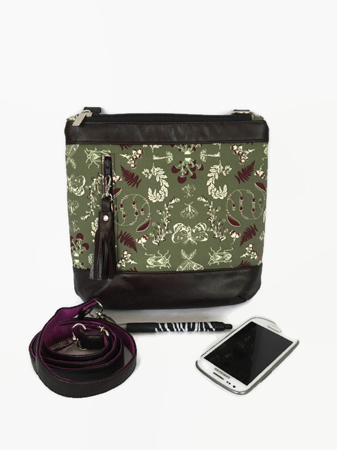 Gothic Crossbody Bag, Cottagecore Sling Purse - Etsy