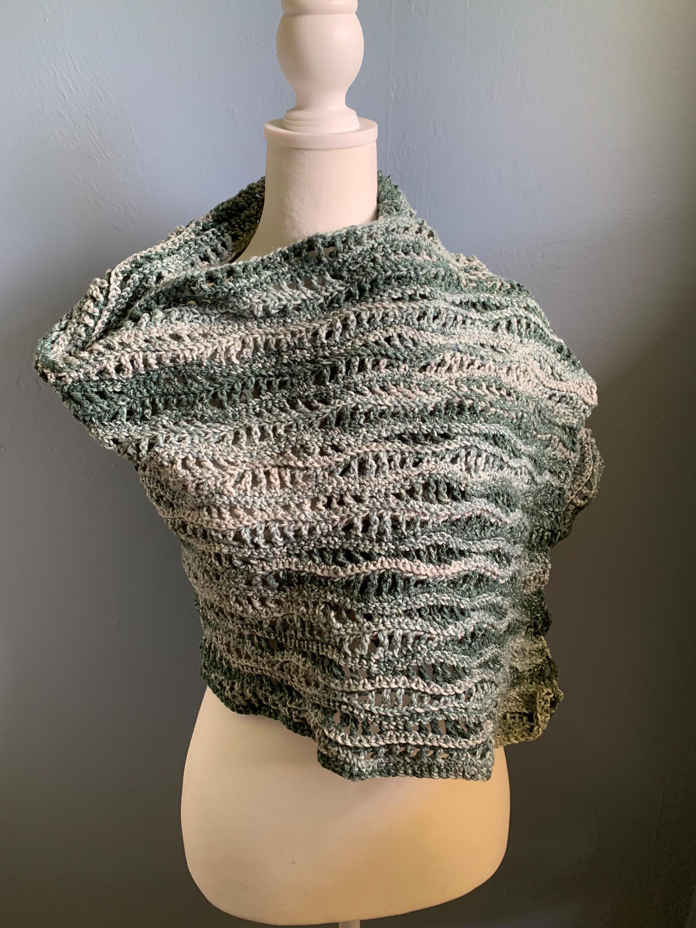 Open Weave Wrap, Summer Shawl, Lightweight Wrap, Church Wrap, Boho ...