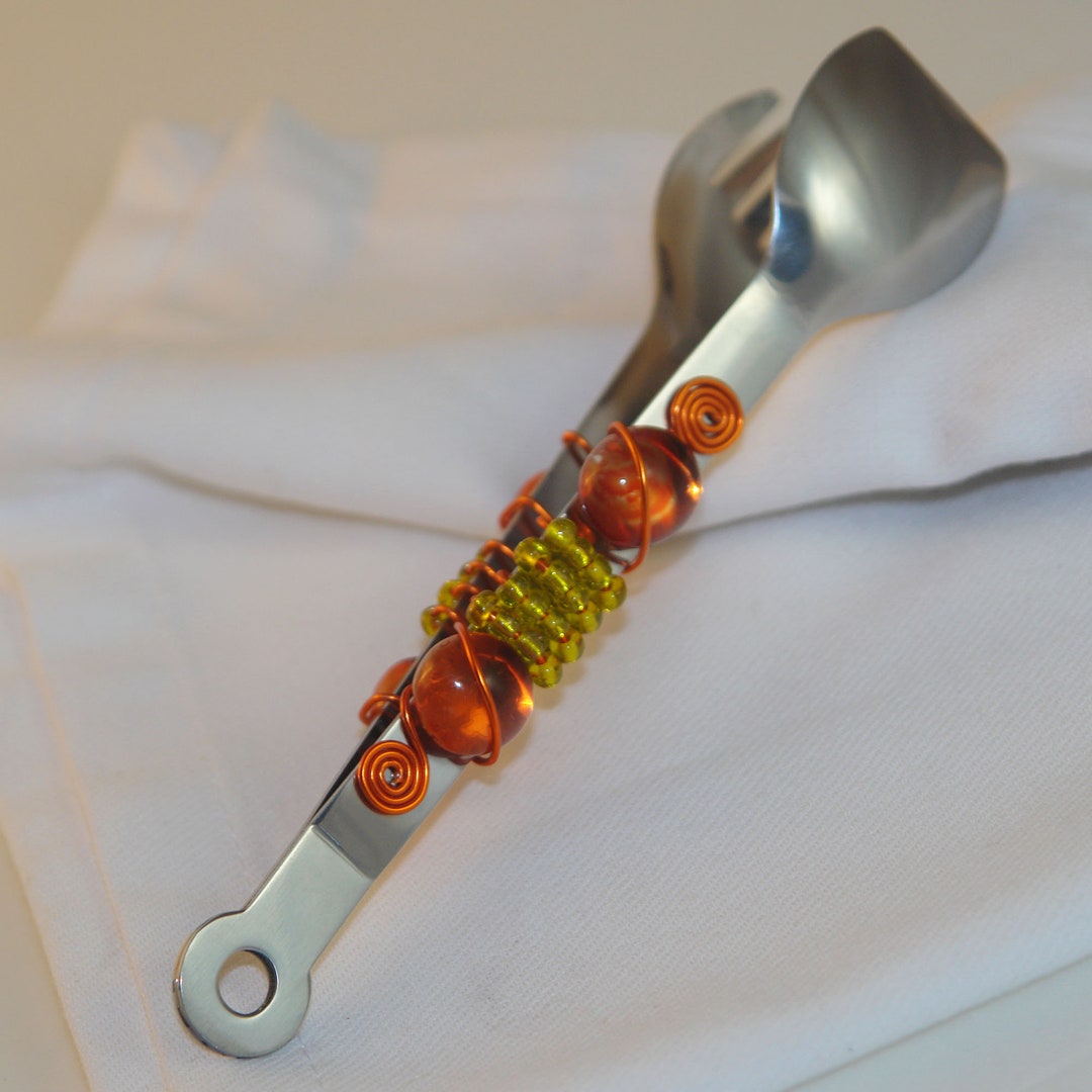 Beaded Serving Tongs, Tongs for Your Buffet, Relish Tray Server, Salad ...