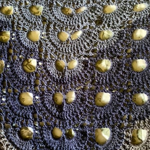 Triangular Crocheted Wrap, Open Weave Wrap, Triangle Shawl, Triangle ...