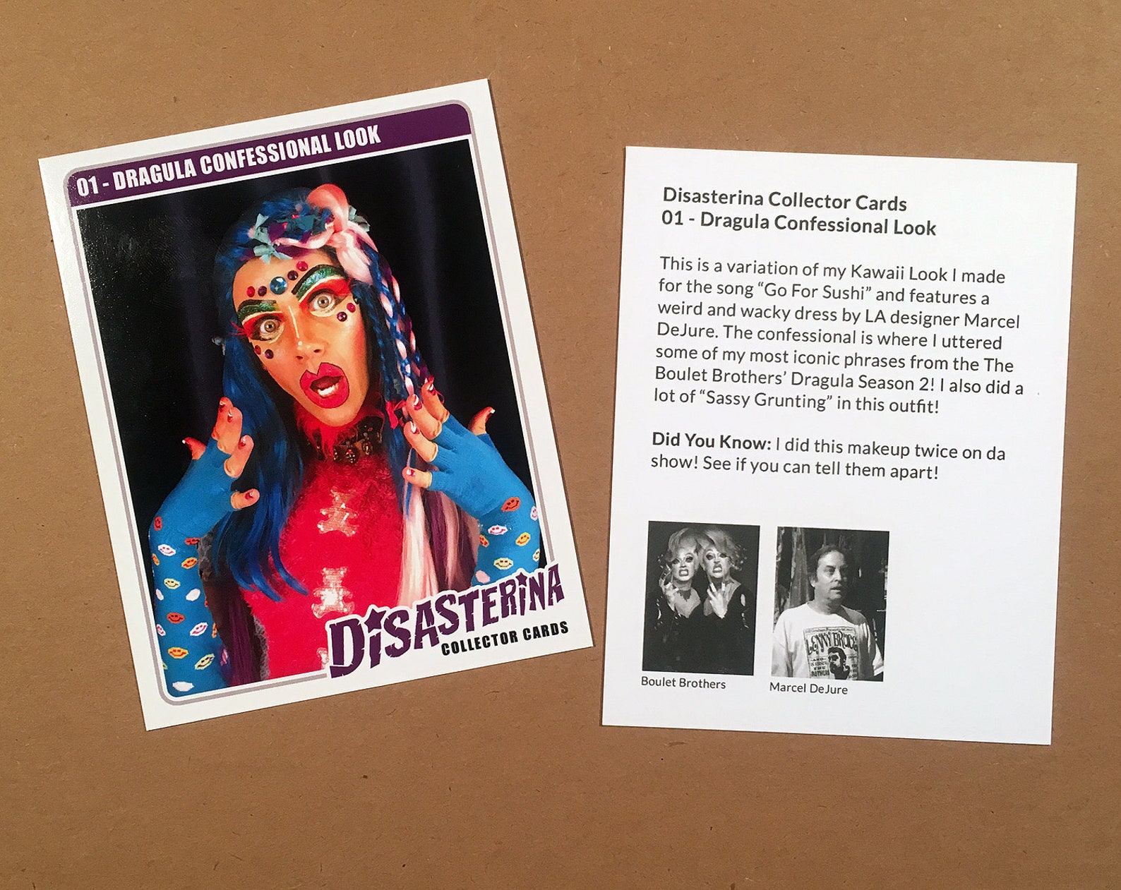 Disasterina Collector Cards Pack 01 - Etsy