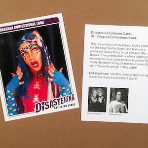 Disasterina Collector Cards Pack 01 - Etsy