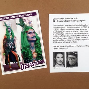 Disasterina Collector Cards Pack 01 - Etsy