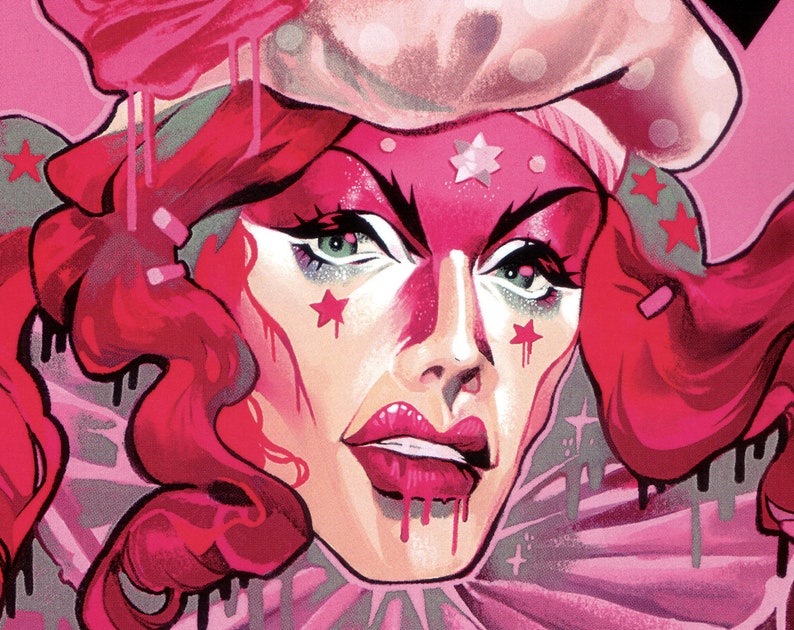 Disasterina in Pink Plastic Fine Art Print by Scherwil - Etsy