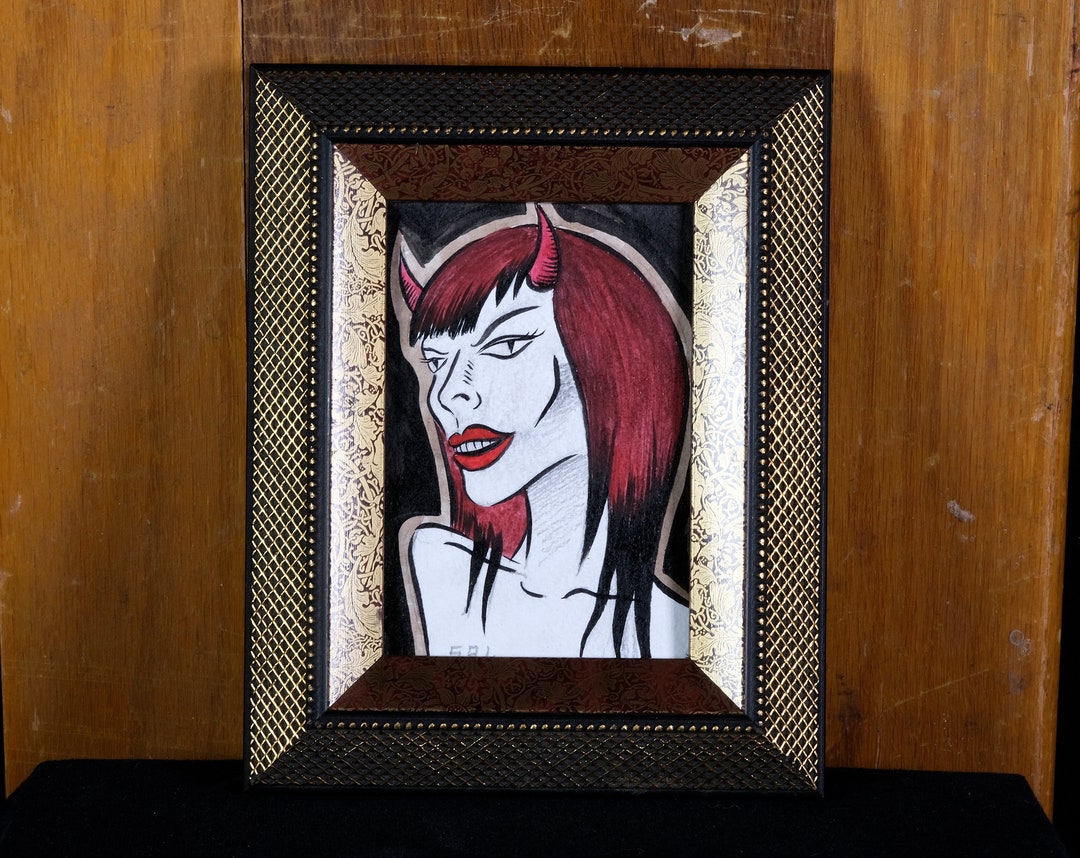 Eris Demon Painting by Disasterina - Etsy