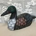 Paper Mache Shoveler Duck Decoy Northern Shoveler Made in | Etsy
