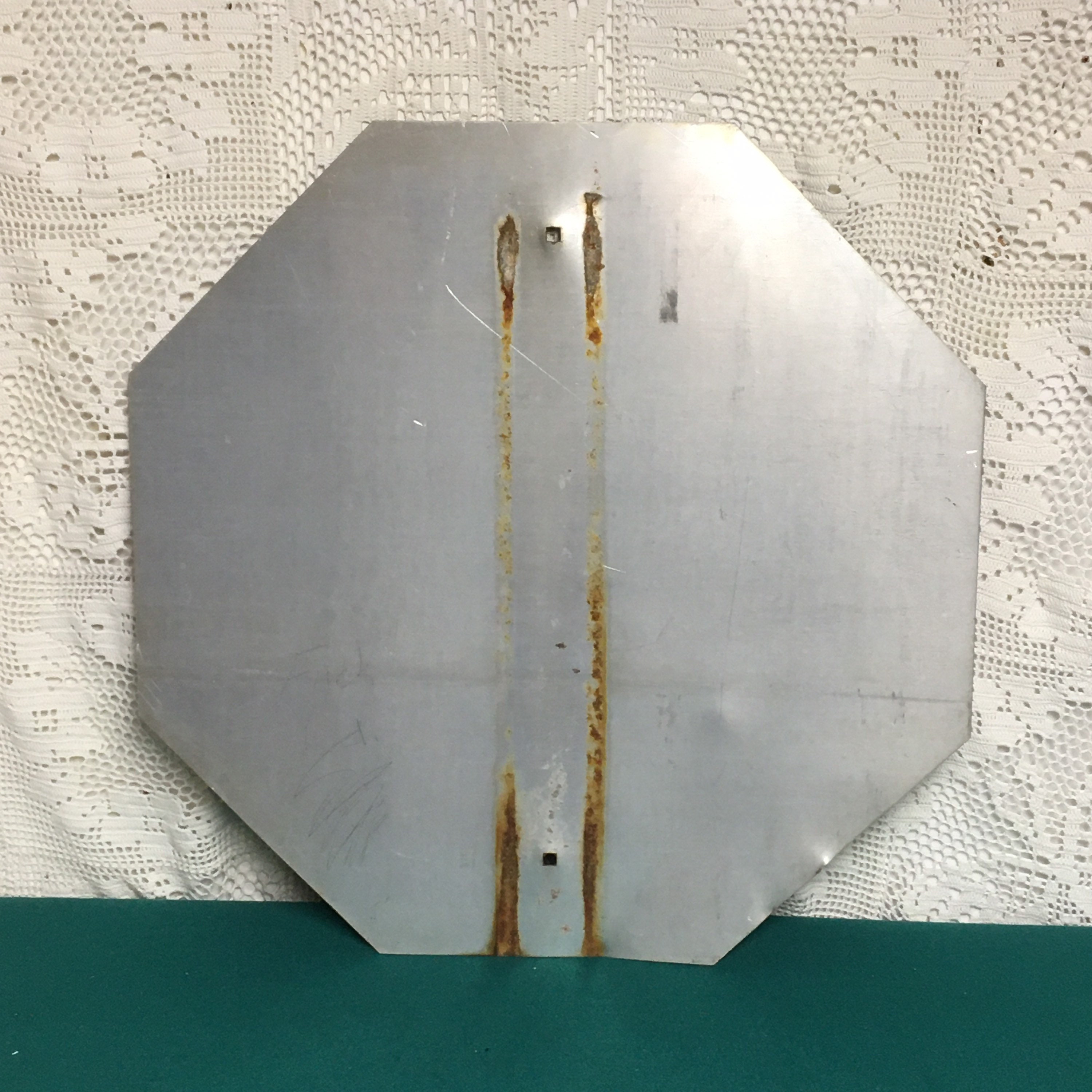 Vintage Metal Stop Sign Authentic Original Red 24 X 24 Man Cave Wall vintage-metal-stop-sign-authentic-original-red-24-x-24-man-cave-wall